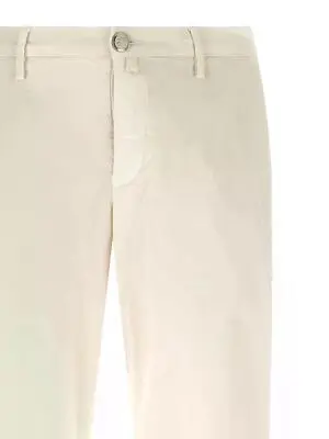 Jacob Cohen Logo Patch Trousers - Neutrals
