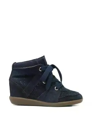 Isabel Marant Étoile Bobby Wedge Sneakers - Blue