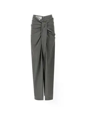 Giuseppe Di Morabito Draped Asymmetric Trousers