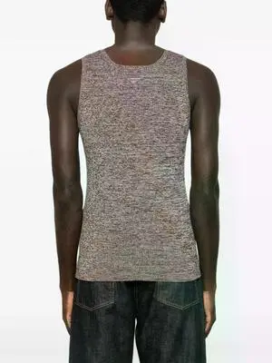 Prada Space-dyed Sleeveless Tank Top