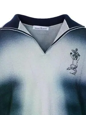 VIVIENNE WESTWOOD Embroidered V-neck Pullover