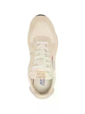 AUTRY Suede Net Sneakers - Neutrals
