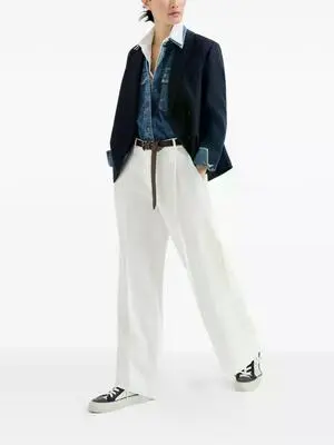 Brunello Cucinelli Double-breasted Blazer With Monili Detail
