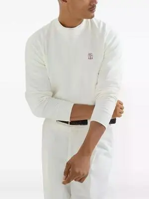 Brunello Cucinelli Logo-print Sweatshirt