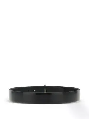 TOM FORD Reversible Enamel Logo Belt - Black