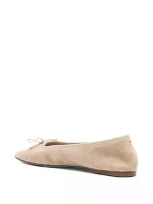 AeydĒ Tie-detail Ballet Flats - Neutrals
