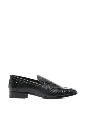 Paris Texas Alain Reptile-effect Loafers