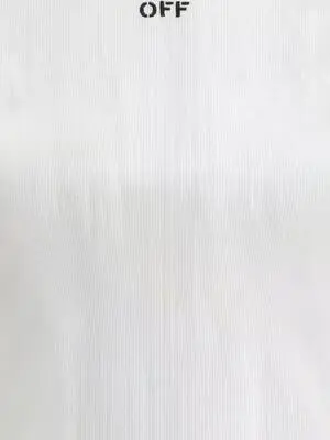 Off-White Stretchy T-shirt - White