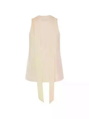 Raquel Diniz Tie-neck Sleeveless Blouse