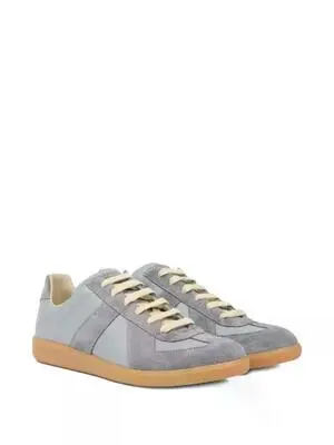 MAISON MARGIELA Suede Low-top Sneakers - Grey