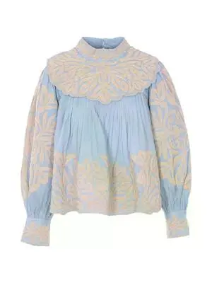 Sea Embroidered Blouses