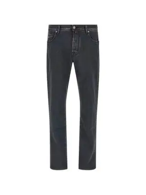 Jacob Cohen Bard Stonewashed Jeans - Grey