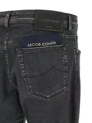Jacob Cohen Bard Stonewashed Jeans - Grey