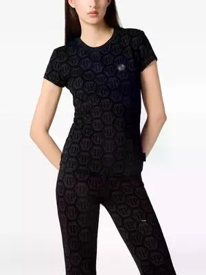 Philipp Plein Jacquard Monogram T-shirt