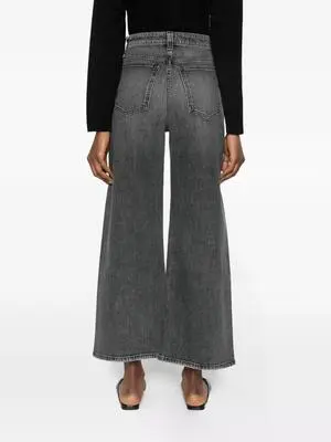 Khaite Delina Wide-leg Jeans - Grey