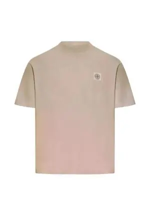 Stone Island Round-neck Logo-patch T-shirt