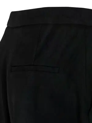 Elisabetta Franchi Chain-embellished Gabardine Shorts - Black