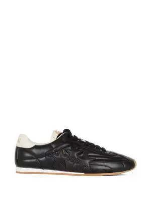 Amiri Pacific Flat Star Quilted Leather Sneakers - Black