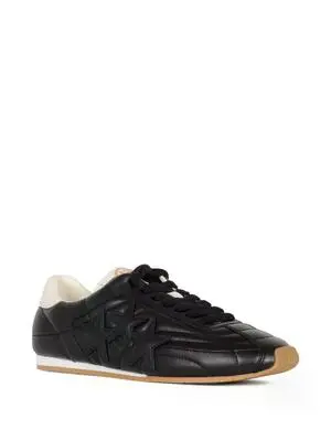 Amiri Pacific Flat Star Quilted Leather Sneakers - Black