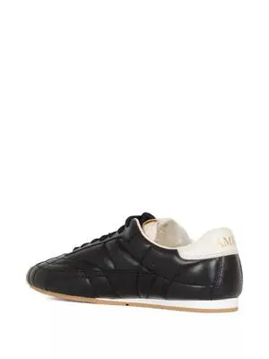 Amiri Pacific Flat Star Quilted Leather Sneakers - Black