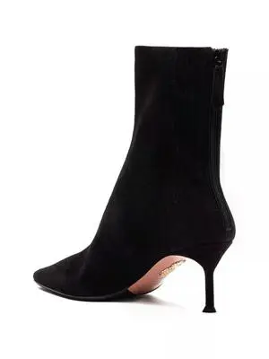 AQUAZZURA Saint Honore Ankle Boots - Black