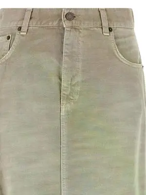 HAIKURE Panel Construction Asymmetric Skirt