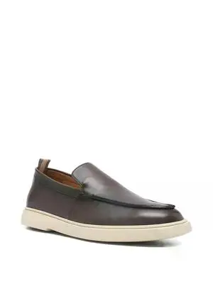 Officine Creative Bones Slip-on Loafers - Brown