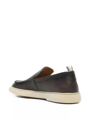 Officine Creative Bones Slip-on Loafers - Brown