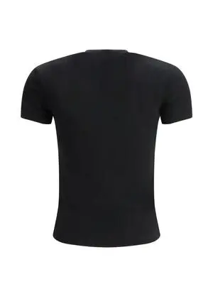 Off-White Ribbed T-shirt - Black