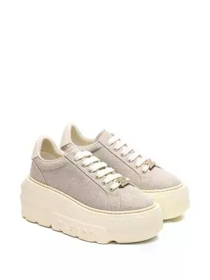 Casadei Nexus Solar Eclipse Platform Sneakers - Grey
