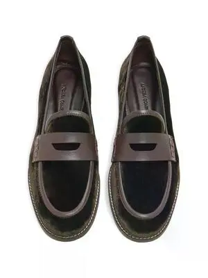 ANDREA GOMEZ Camila Cut-out Loafers