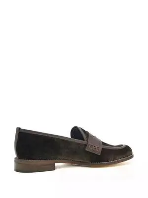 ANDREA GOMEZ Camila Cut-out Loafers