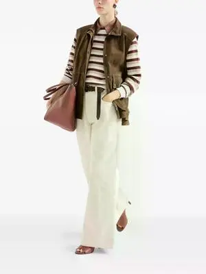 Brunello Cucinelli Striped Cotton Sweater
