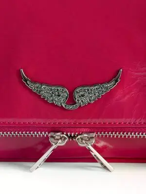 Zadig&Voltaire Rock Leather Crossbody Bag - Pink