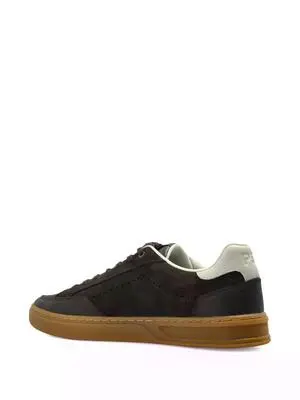 Paul Smith Perforated Lace-up Sneakers - Brown