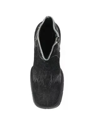DIESEL® D-tex Platform Ankle Boots