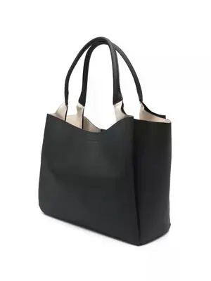 Moschino Logo Detail Tote Bag - Black