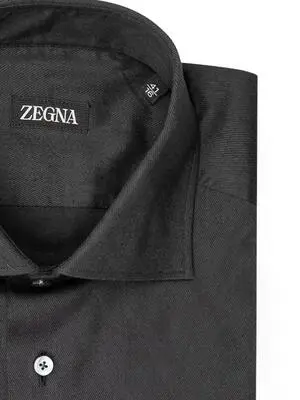 Zegna Buttoned Shirt - Grey