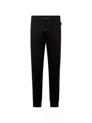 Philipp Plein Jacquard Monogram Track Pants - Black