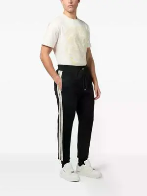 Philipp Plein Jacquard Monogram Track Pants - Black