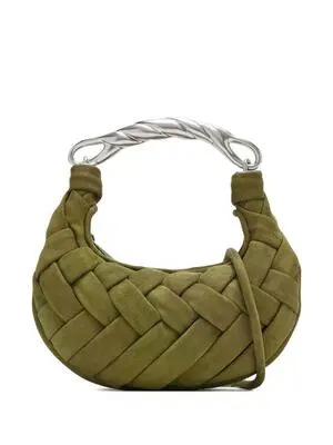 Jw Pei Woven Top-handle Shoulder Bag - Green