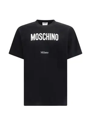 Moschino Logo-print T-shirt - Black