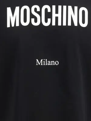 Moschino Logo-print T-shirt - Black