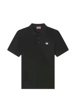 Kenzo Logo-appliqué Cotton Polo Shirt
