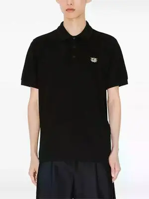 Kenzo Logo-appliqué Cotton Polo Shirt
