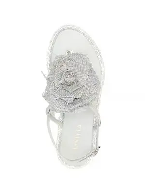 LE SILLA Rose-detail Sandals