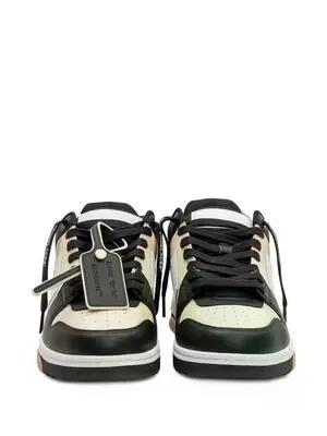 Off-White Out Of Office Leather Sneakers - Black