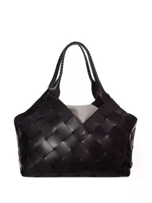 Dragon Diffusion Braided-handle Tote Bag - Black
