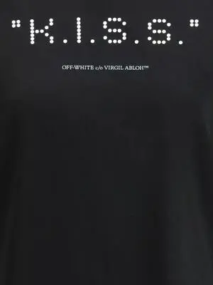 Off-White Slogan-print T-shirt - Black