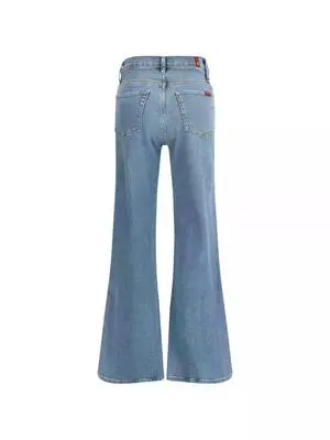 7 For All Mankind Flared Jeans - Blue